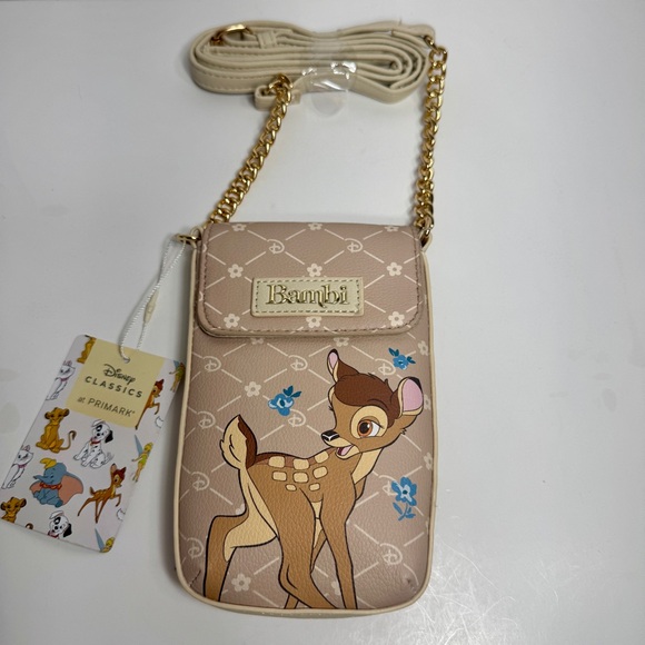 Primark | Bags | Nwt Primark Disneys Bambi Phone Holder Crossbody Bag ...